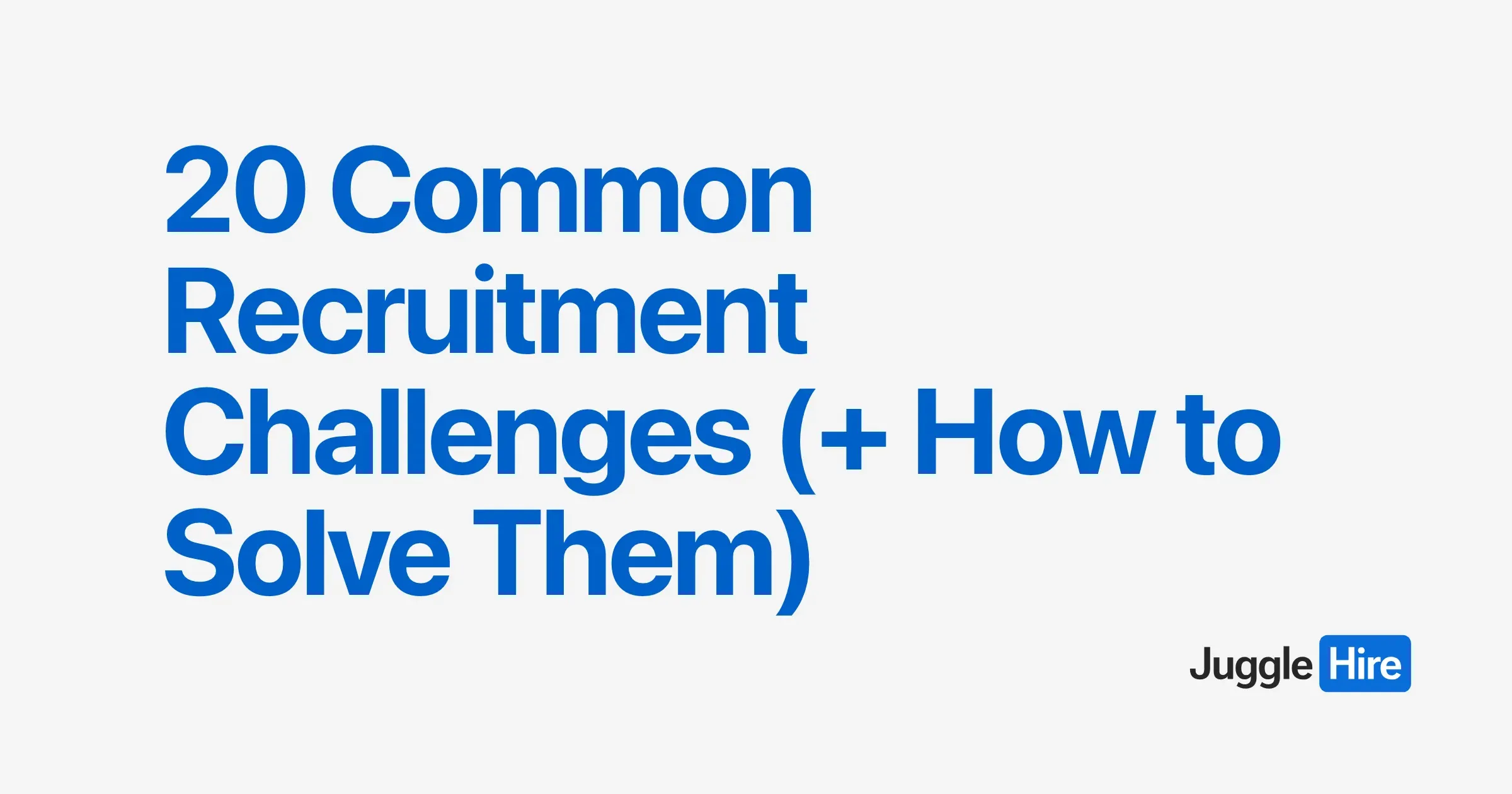 JuggleHire - Landing Page